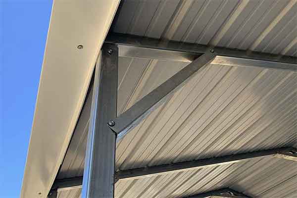 Bracing Gallery | Metal Carport Resource